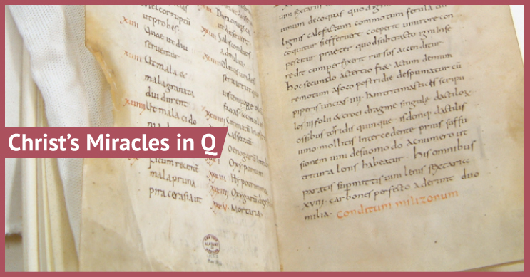Christ’s Miracles and Exorcisms in Q Material – Bishop's Encyclopedia ...