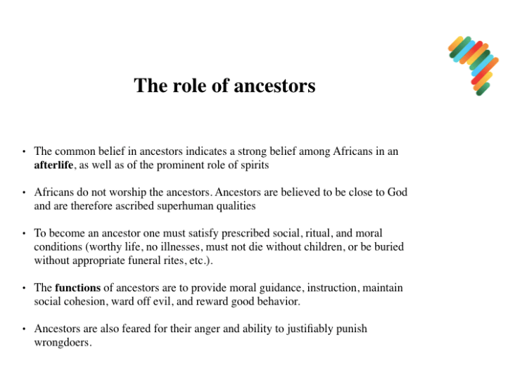 African Traditional Religions (PowerPoint Lesson) – Bishop's ...