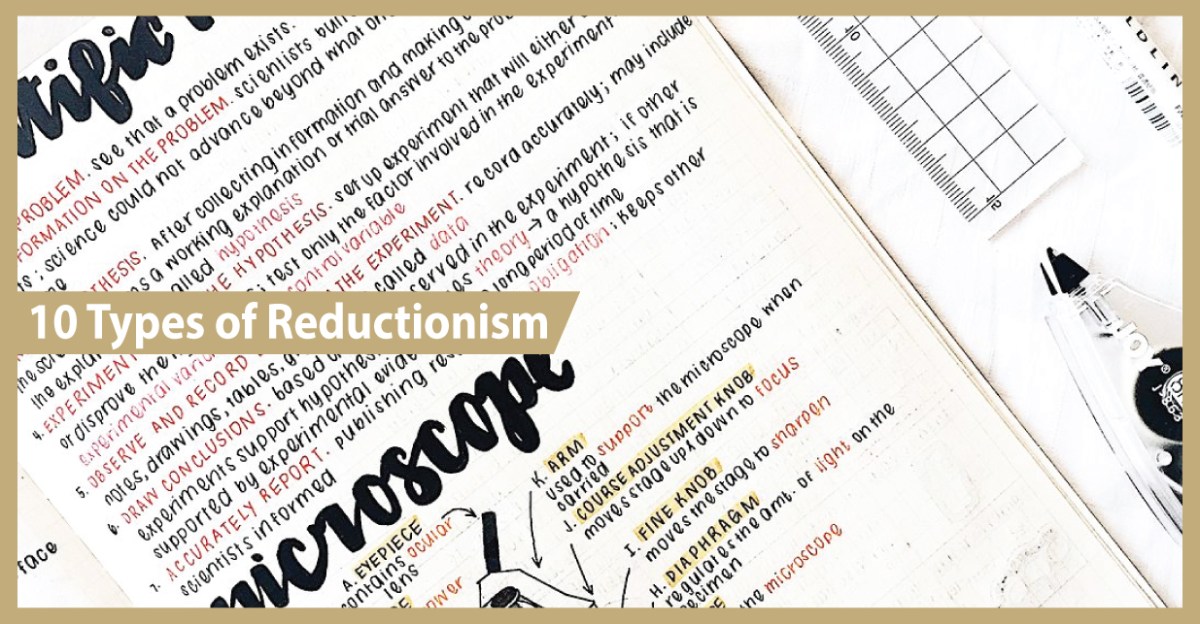 10 Types of Reductionism – Bishop's Encyclopedia of Religion, Society ...
